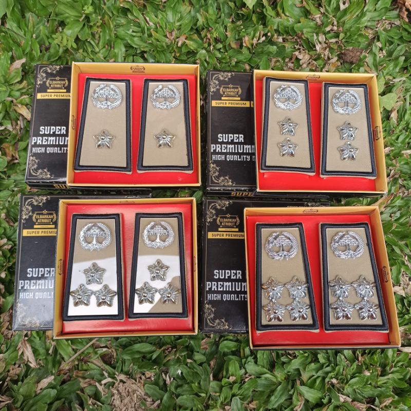 Jual PANGKAT ASN/PNS LAMPUNG gol 3a 3b 3c 3d mika lis bordir hitam ...