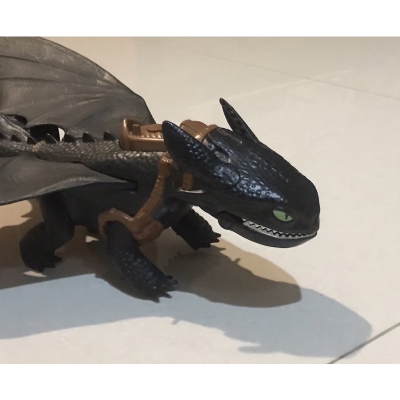 Jual toothless figure how to train your dragon dreamworks spin master ...