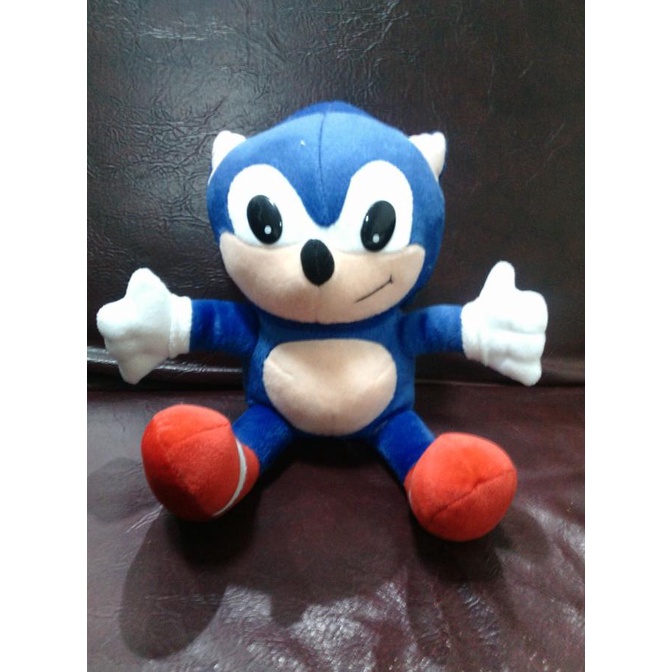 Jual Produk Unggulan] Boneka Sonic The Hedgehog 30 Cm Murah | Shopee ...