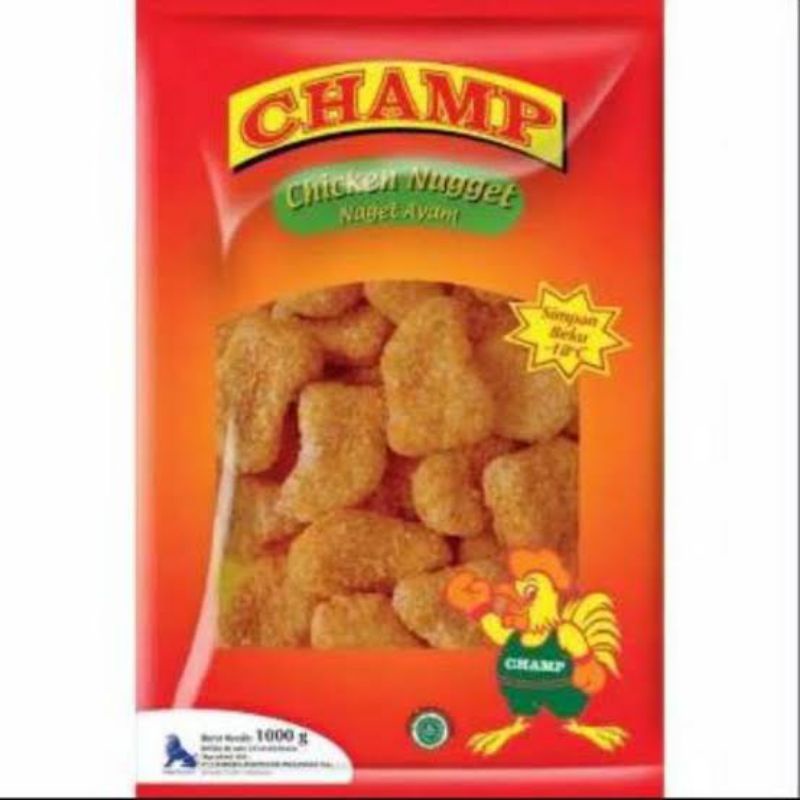 Jual Nugget Champ 1kg/Nugget 250gr/Sosis Champ 375gr/Nugget Ayam/Sosis ...
