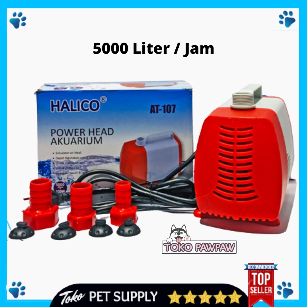 Jual Halico AT-107 Air Mancur Hidroponic Hidroponik Mesin Pompa ...