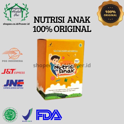 Jual Suplemen Nutrisi Anak Nutrikids 100 % Original dan Alami Peninggi ...