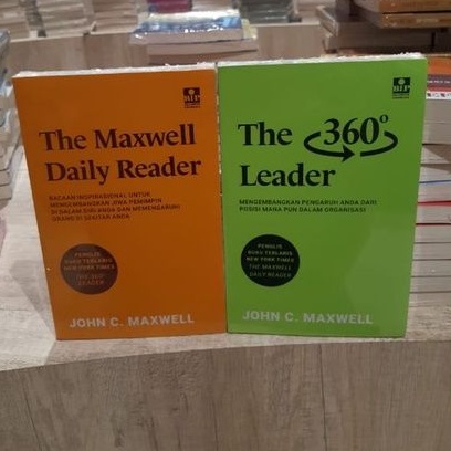 Jual Paket 2 Buku Leadership The 360 Leader & Maxwell Daily Reader John ...