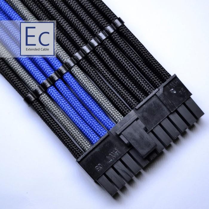 Jual Custom Extension Cable Sleeve 24 Pin Cpu Motherboard - Kabel ...