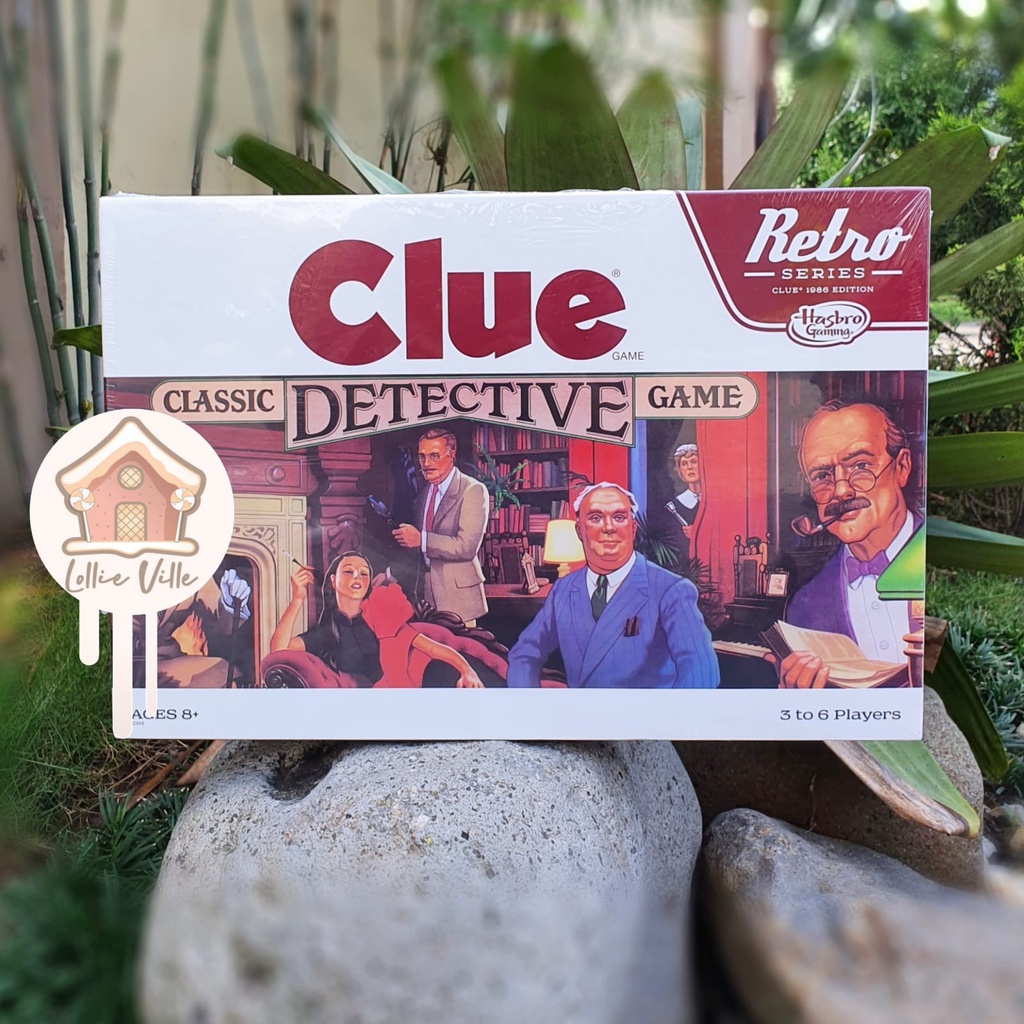 Jual Clue Retro Series 1986 Classic Detective Game | Shopee Indonesia