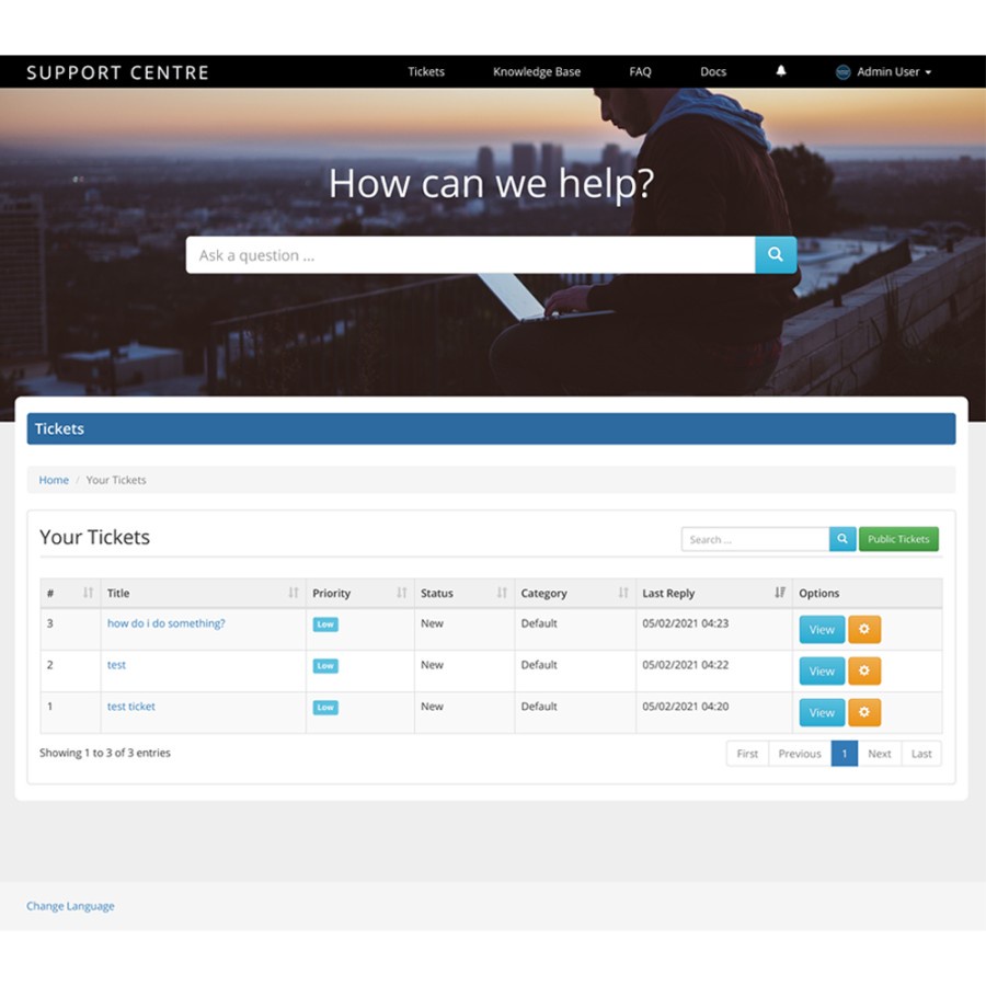 Jual Source Code Aplikasi Support Help Desk System Ticket System PHP CI ...
