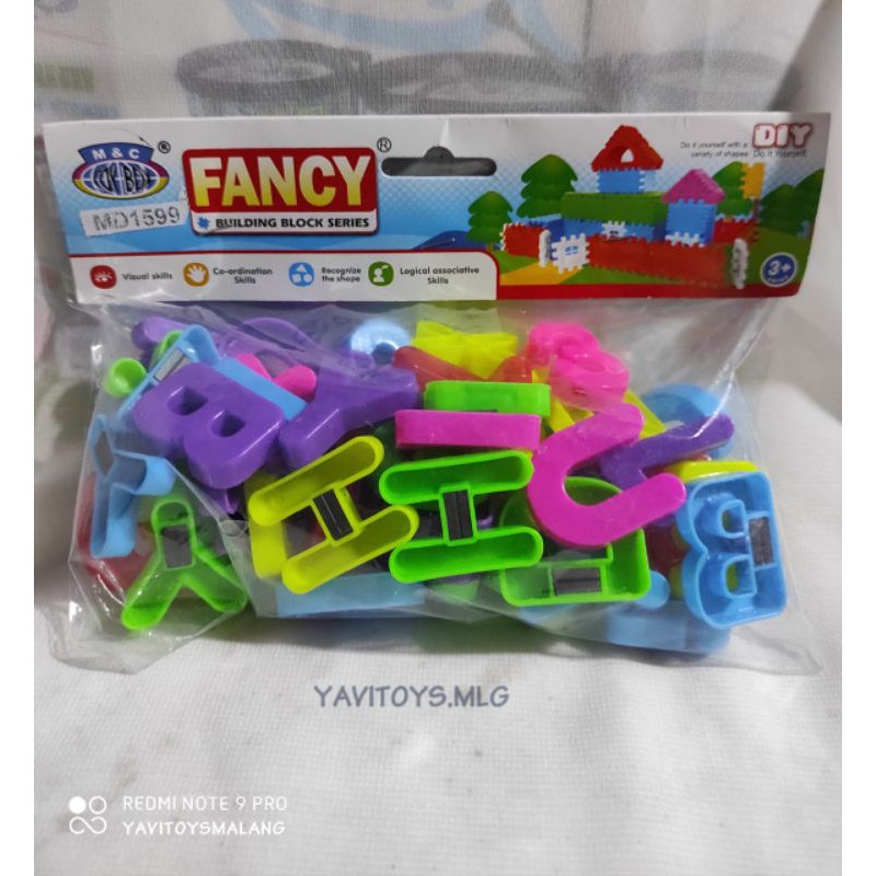 Jual Mainan Huruf dan Angka Magnet Fancy / Mainan Anak Kecil Mengenal ...