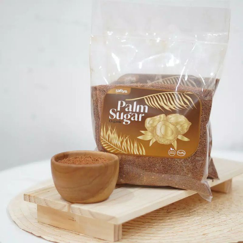 Jual Gula Semut Aren Bubuk 250 gr Sugar Palm Organic Brown Sugar Safiya Original | Shopee Indonesia