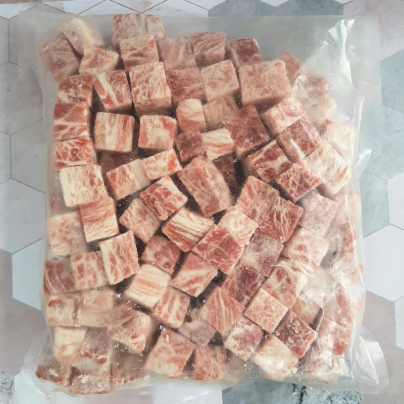 Jual Saikoro Beef Cube 1 kg | Shopee Indonesia