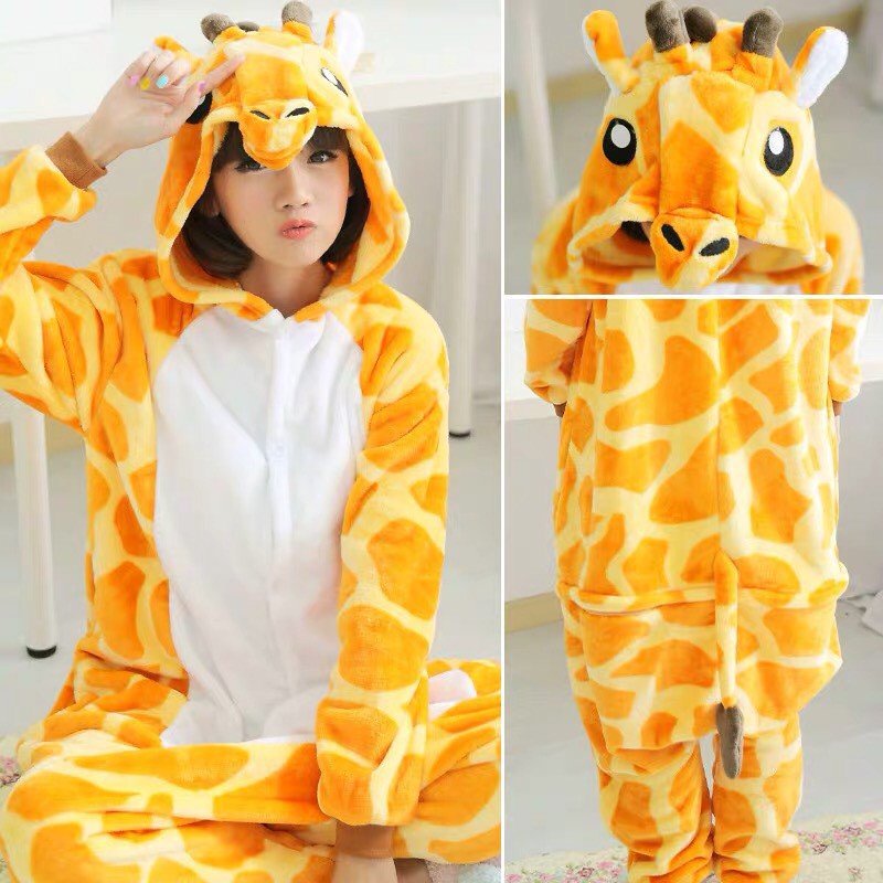 Jual BONEKA KOSTUM ONESIE JERAPAH GIRAFFE PIYAMA COSPLAY | Shopee Indonesia