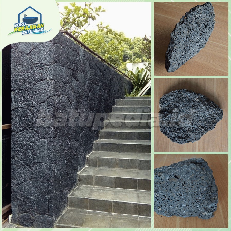 Jual Batu Alam Dinding Monster Stone Curi Finishing Permukaan Flat ...