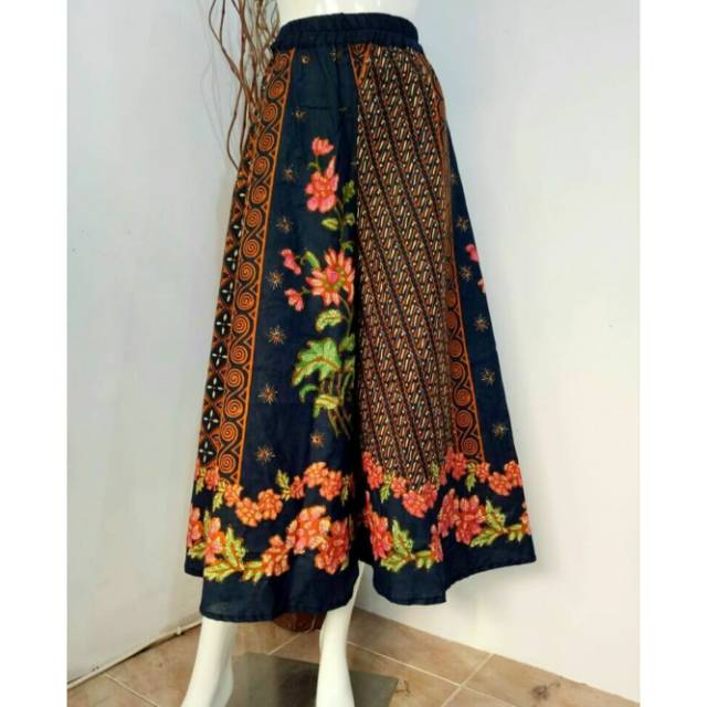 Jual Celana kulot celana batik cap tulis bawahan batik | Shopee Indonesia