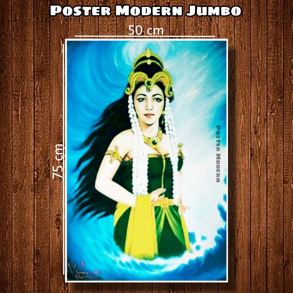 Jual Poster Modern Jumbo Foto Nyi Roro Kidul #PMJ018 - Ukuran 50 x 75 ...