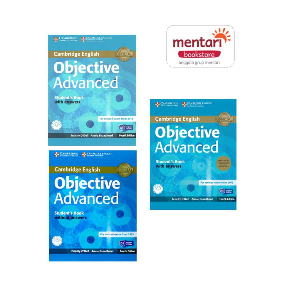 Jual Objective Advanced Student's Book with CD-ROM (4th Edition ...