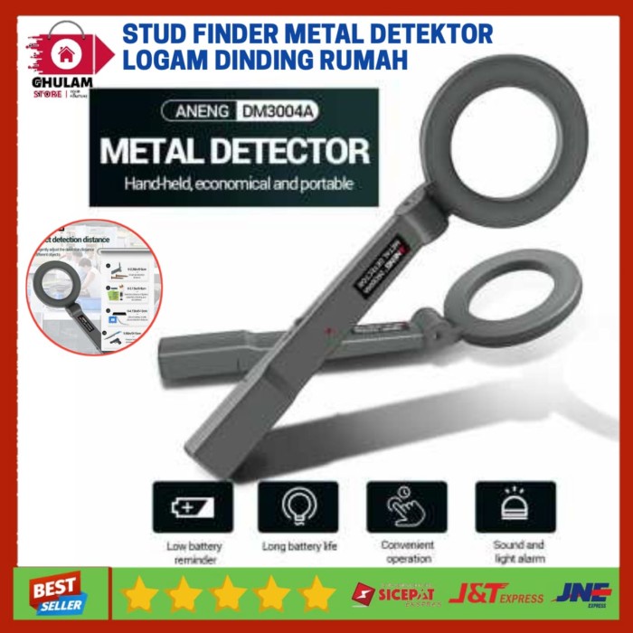 Jual Alat Pendeteksi Logam Stud Finder Metal Detektor Logam Dinding ...