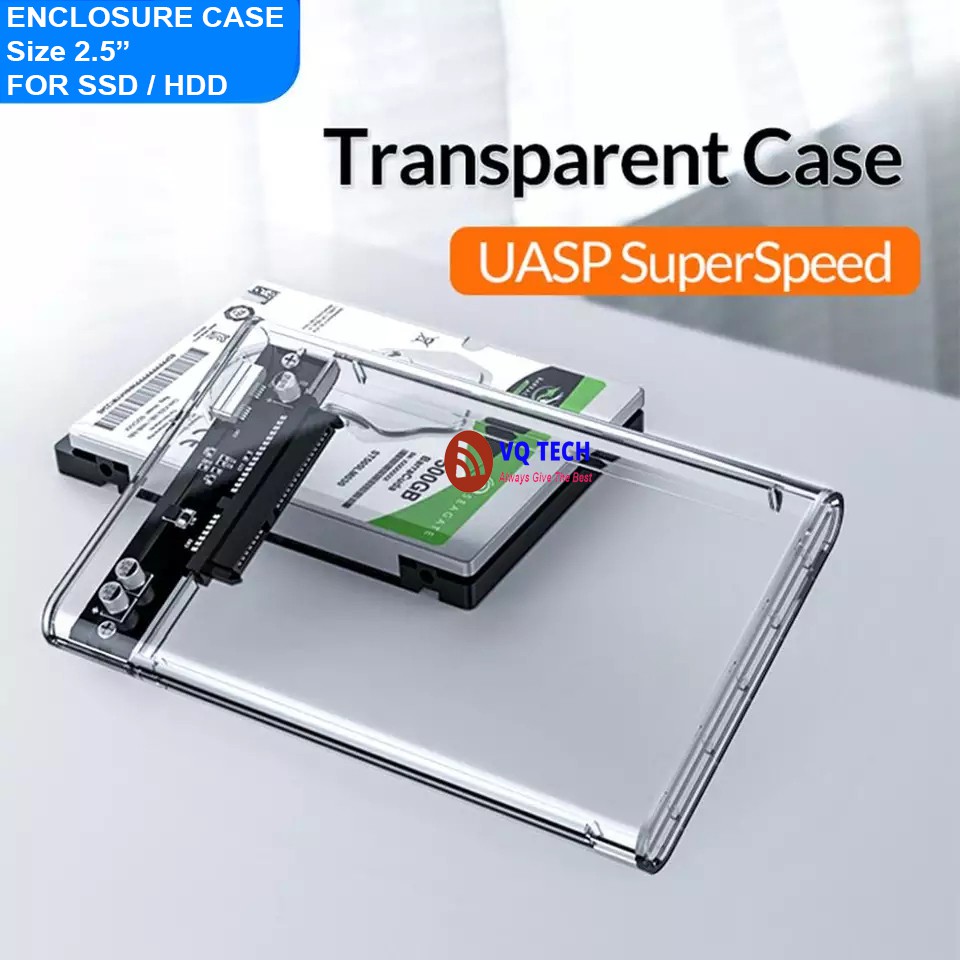 Jual SMARTCOM USB 3.0 SATA 2.5 Inch Enclosure External HDD SSD ...