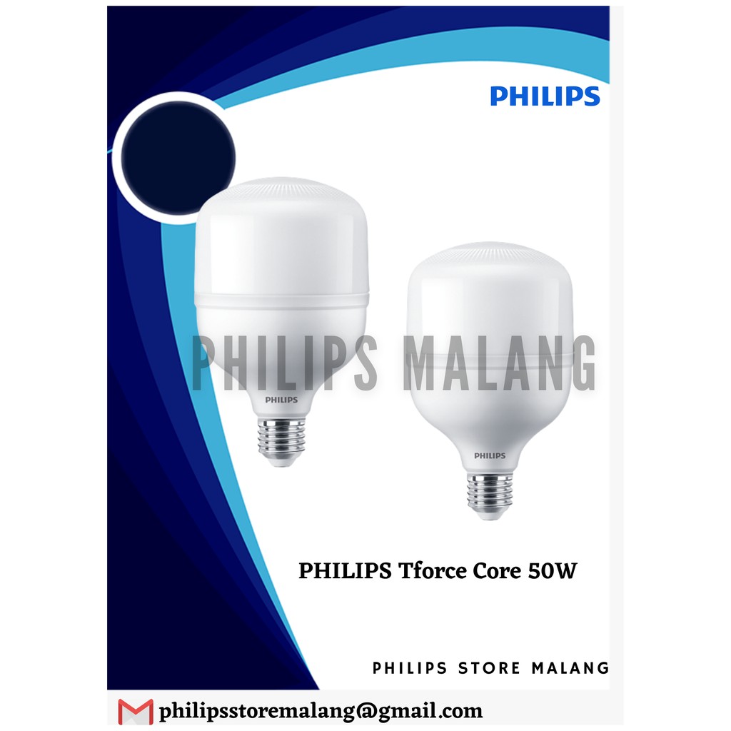 Jual Philips Tforce Core LED 50W / Bohlam murah | Shopee Indonesia