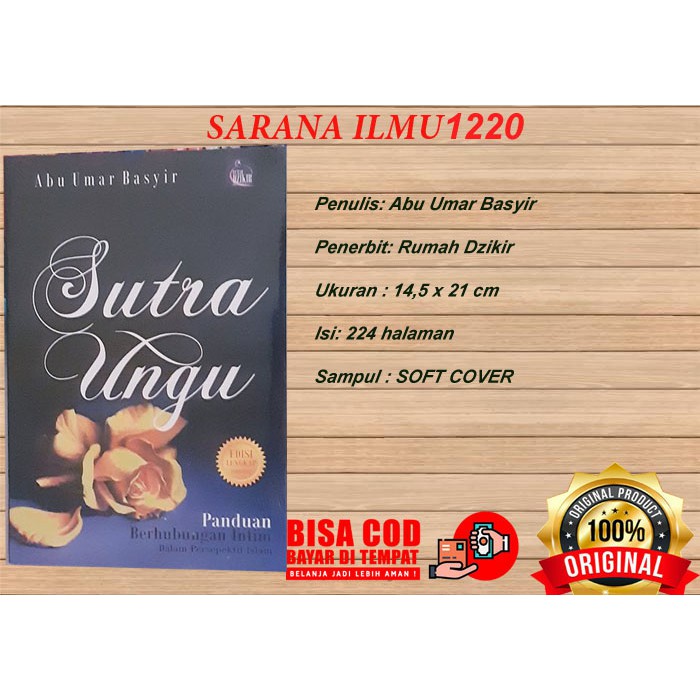 Jual Sutra Ungu (Panduan Berhubungan Intim dalam Perspektif Islam ...
