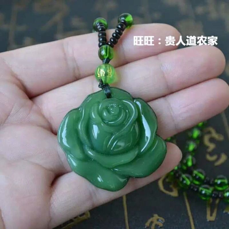 Jual KALUNG LIONTIN GIOK BUNGA NATURAL | Shopee Indonesia