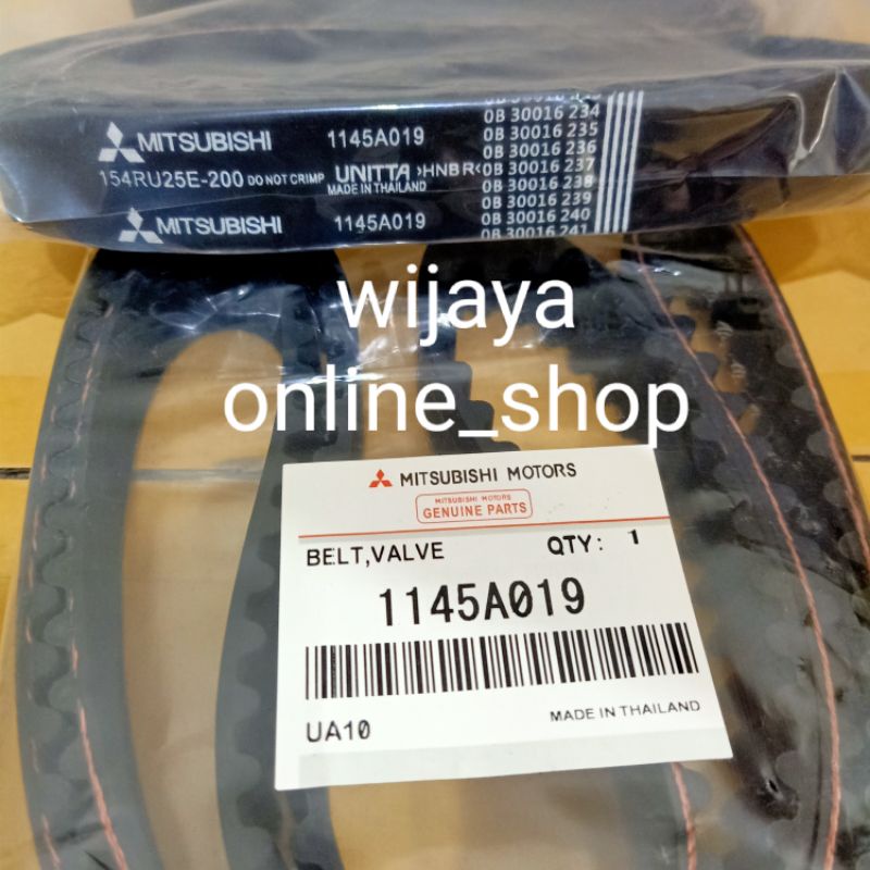 Jual timing belt triton Pajero sport 1145A019 genuine part | Shopee ...