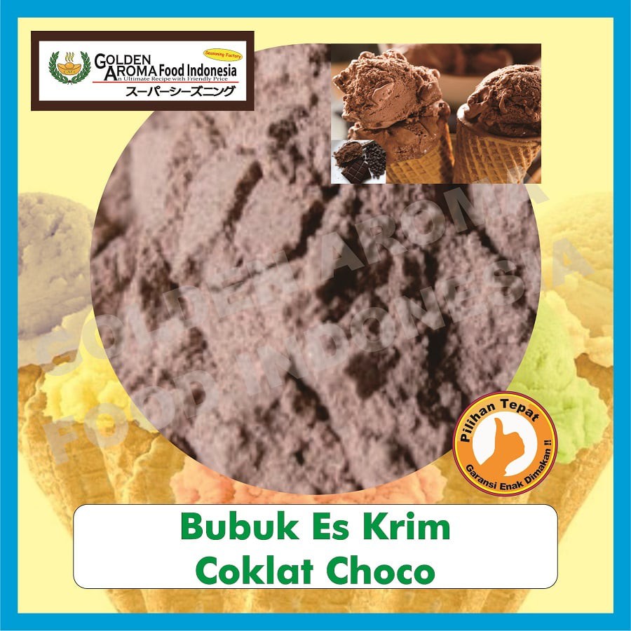 Jual Bubuk Es Krim Rasa Coklat Choco 1 Kg l Serbuk Ice Cream Powder ...