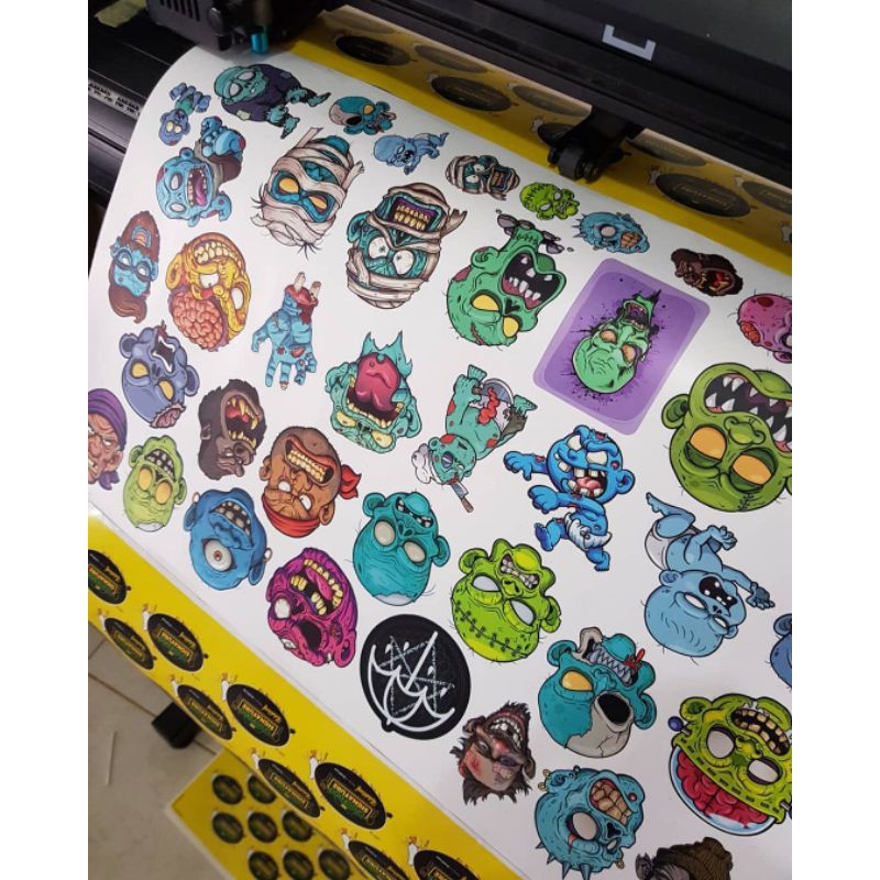 Jual STICKER LABEL KEMASAN PRODUK VINYL PLASTIK A3+ | Shopee Indonesia