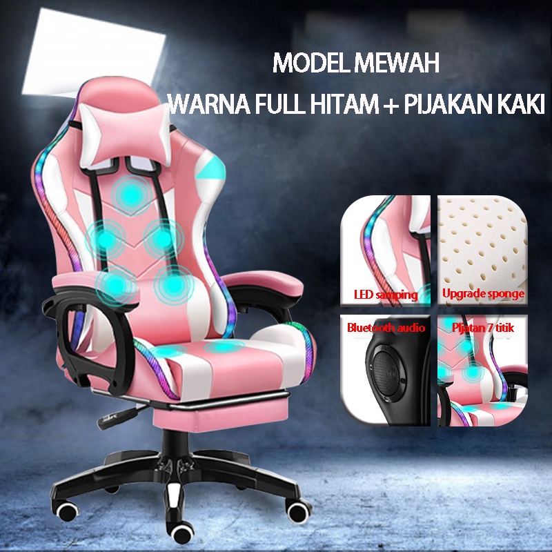 Jual Kursi gaming RGB, kursi ergonomis, Goimg Max Kursi gaming ...
