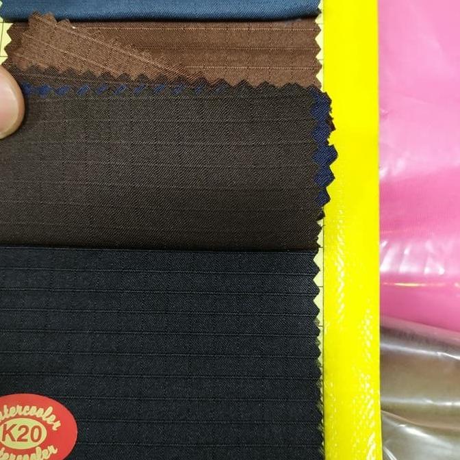 Jual Kain ripstok hitam ripstop. bahan atasan seragam BAGUS | Shopee ...