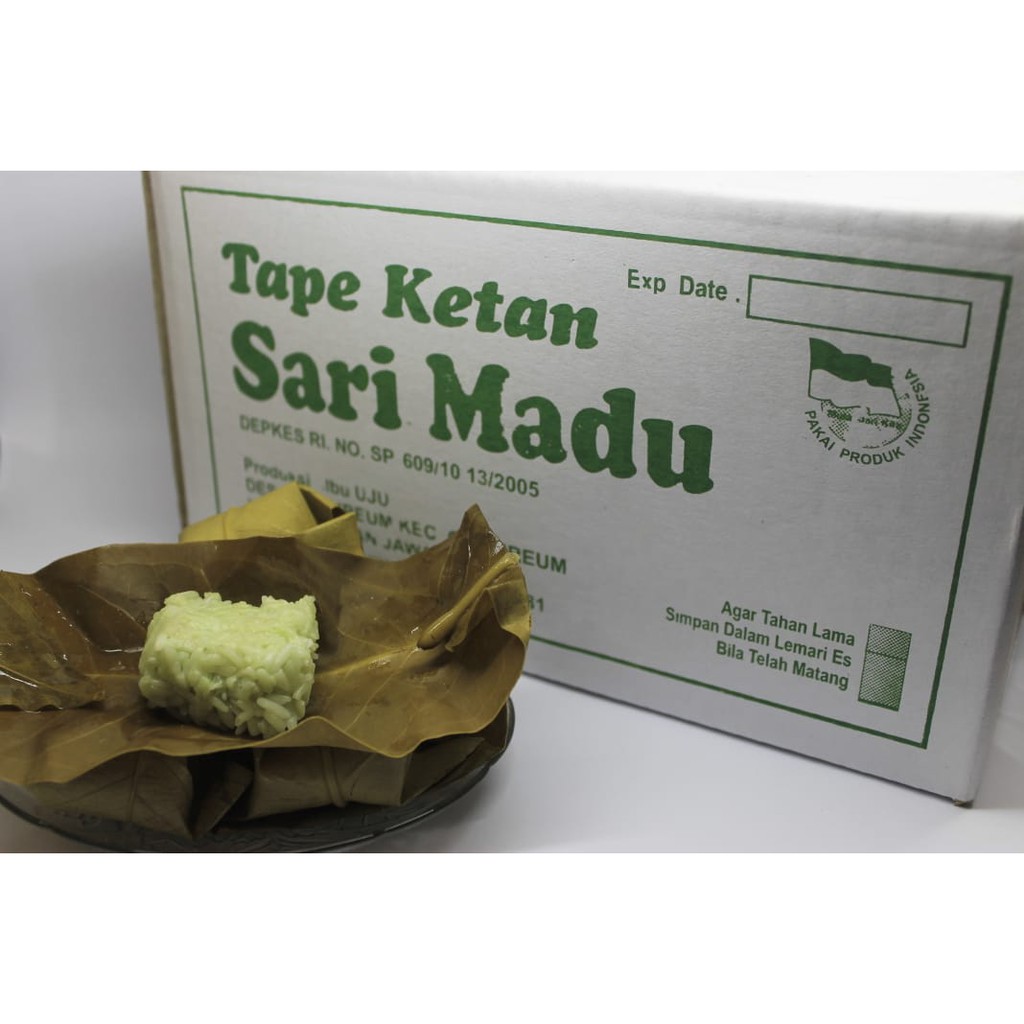Jual Tape Ketan sarri Madu Khas Kuningan isi 50 pcs Kardus | Shopee ...