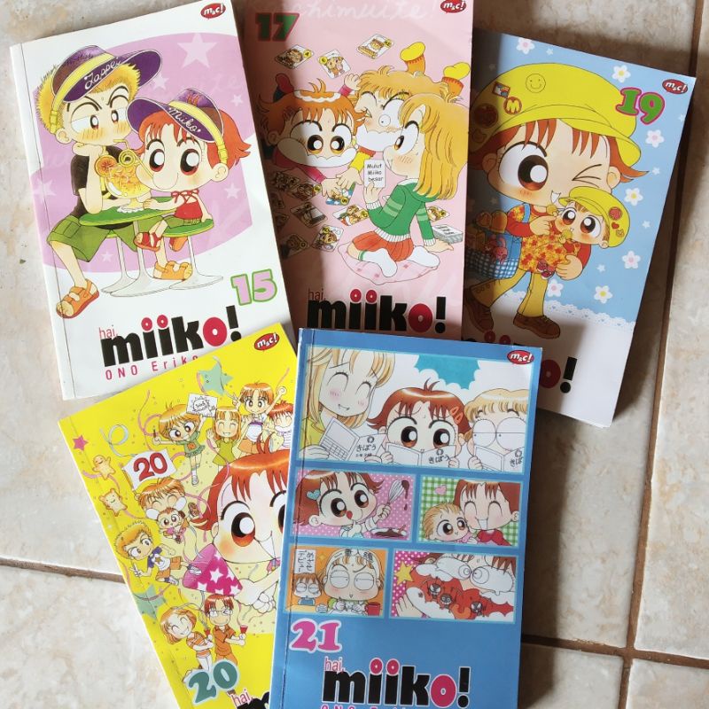 Jual hai, miiko! cabutan (volume 7,12,15,16) | Shopee Indonesia