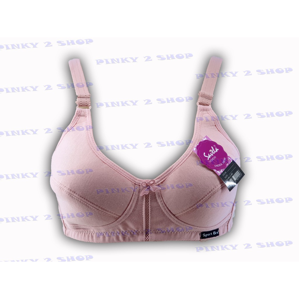 Jual SPORTBRA WANITA DEWASA CUP BESAR BH BRA JUMBO NON BUSA NON KAWAT SIZE 40-44 KAIT 3 | Shopee ...