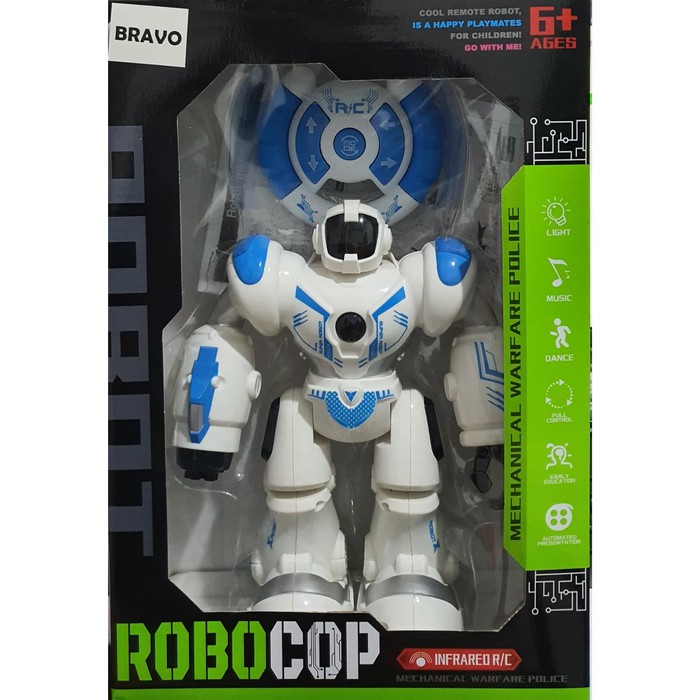 Jual RC Robocop Mechanical Warfare Police / Robot Remote No.6001M ...