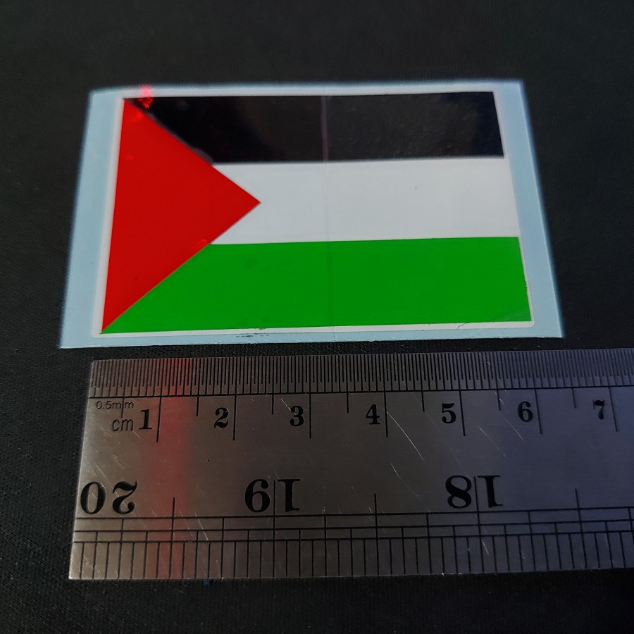 Jual Cutting Sticker bendera palestina palestine 4warna 6x4cm | Shopee ...