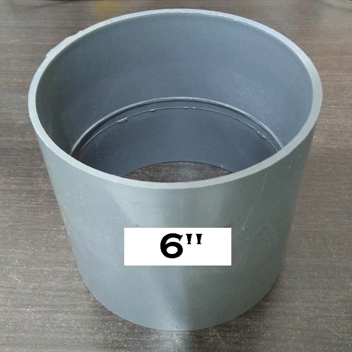 Jual Soket D 6" / Socket PVC 6 Inch / Sambungan Lurus / Fitting Pipa ...