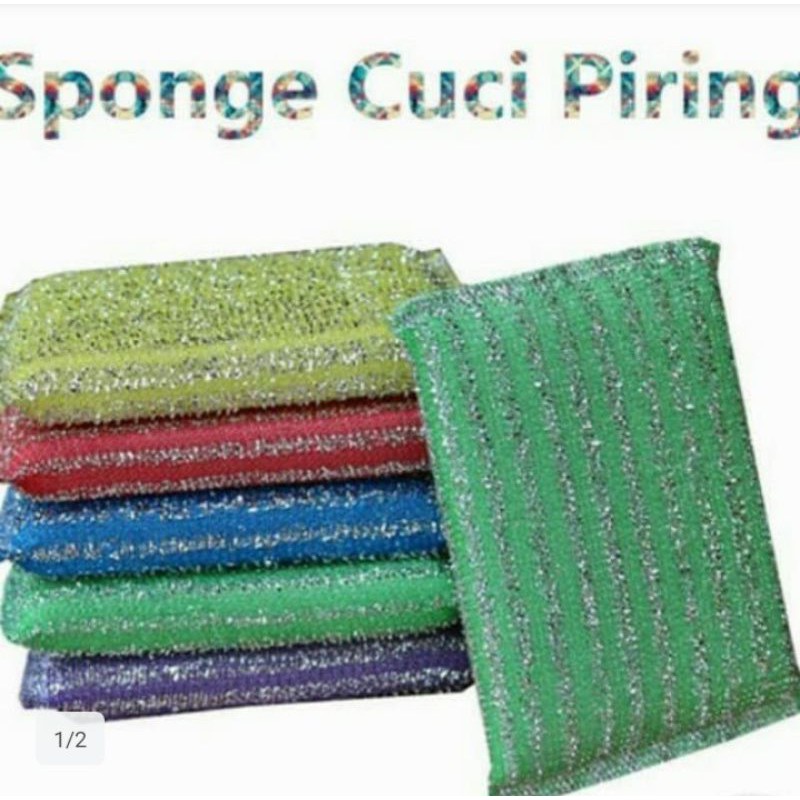 Jual Sponge Cuci Piring Spon Busa Sponge Good Wife | Shopee Indonesia