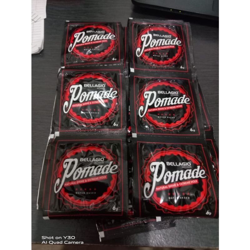 Jual Bellagio Pomade Saset | sachet | Shopee Indonesia