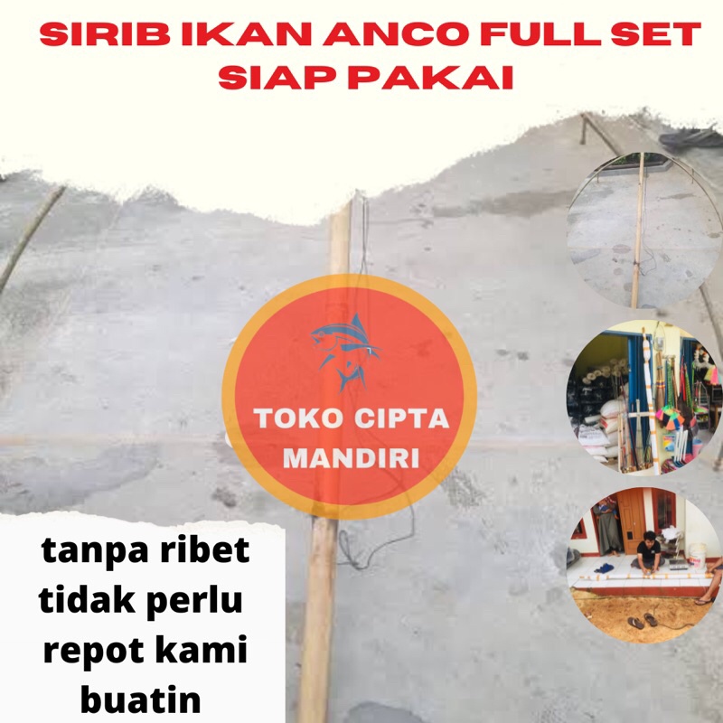 Jual sirib ikan sirib ikan kecil sirib ikan anco anco ikan full Set ...