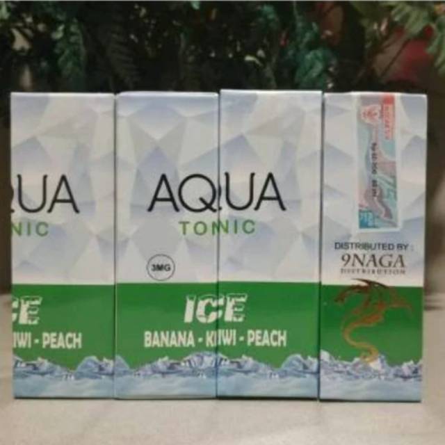 Jual aqua tonic ice 60ml by 9 naga distribution | Shopee Indonesia