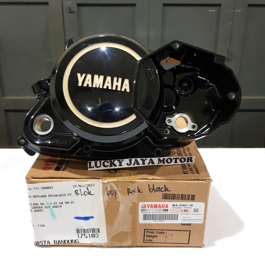 Jual Block blok bak kopling kanan rxk rx king rxking black Gold original 3KA-5421-10 | Shopee ...