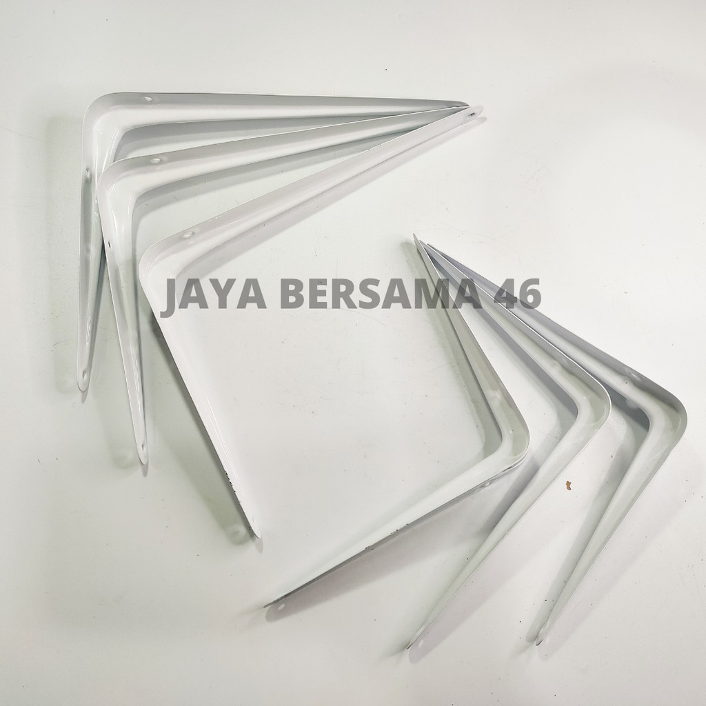 Jual SIKU RAK PUTIH WORKMAN KECIL / SIKU RAK BESI L / PENYANGGA RAK ...