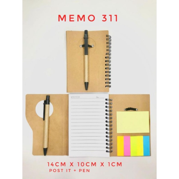 Jual Memo 311 / Memo sticky notes / memo tempel, memo souvenir promosi ...