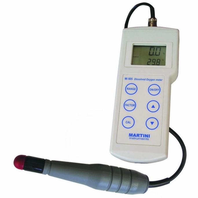 Jual Portable Do Meter Mi 605 Dissolved Oxygen Meter Milwaukee ...