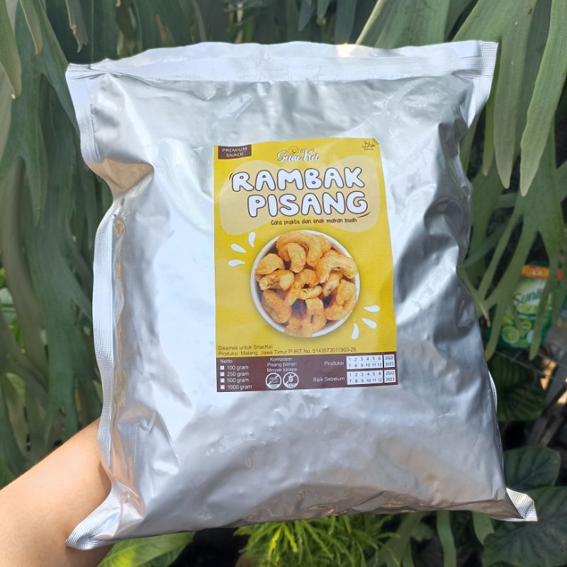 Jual Rambak Pisang Malang Premium 1kg | Shopee Indonesia