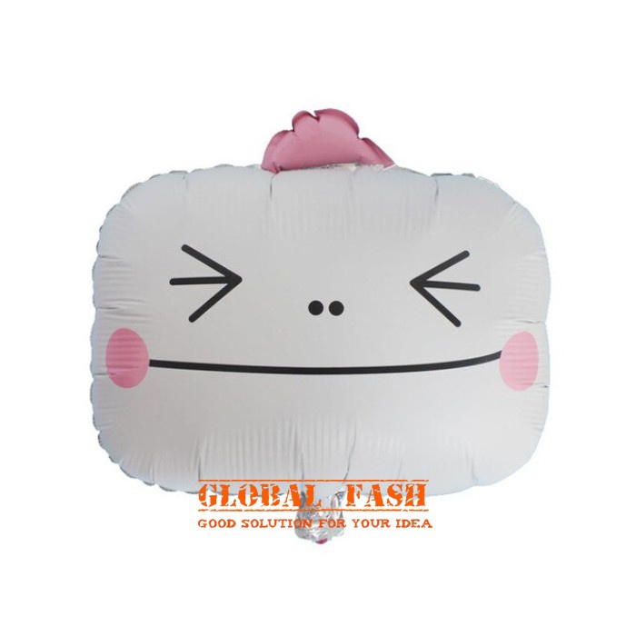 Jual Balon Foil Ekspresi Lucu putih / Emoticon Lucu / Kotak Ekspresi ...