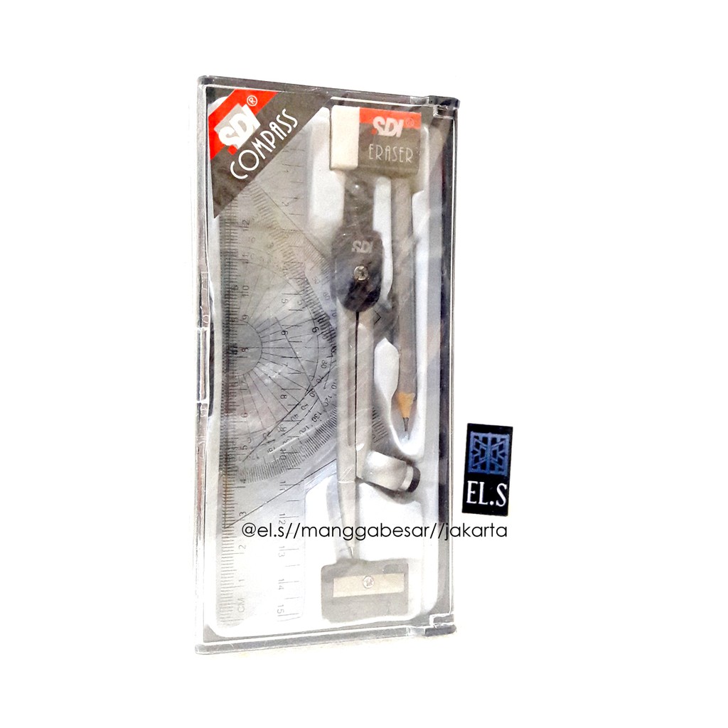 Jual SDI Compass Set ( Set Jangka ) | Shopee Indonesia