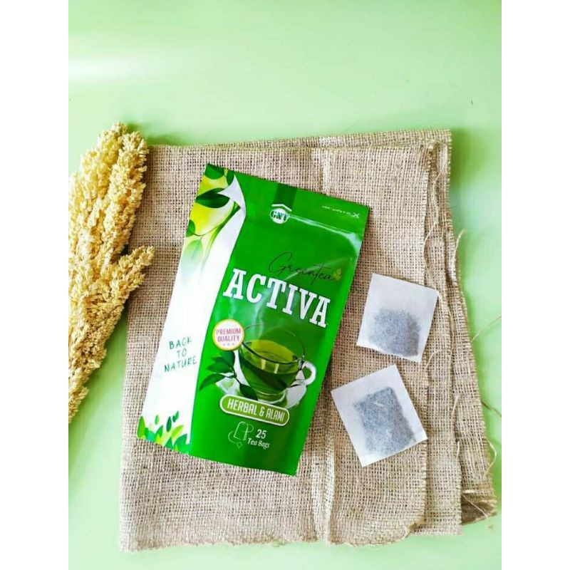 Jual teh diet hijau greentea activa hijau urai atau tubruk | Shopee ...