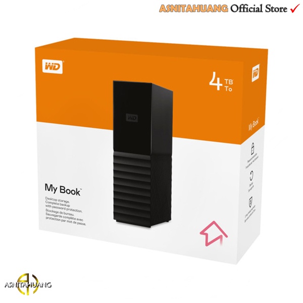 Jual WD My Book 4TB - Desktop External Hard Drive 3.5" WD MyBook 4TB ...