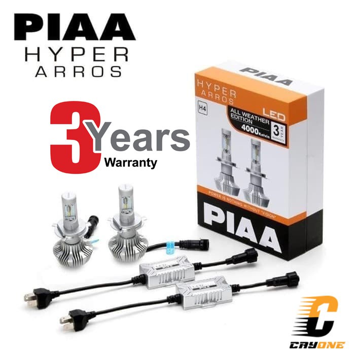Jual PIAA Bohlam Lampu LEH130E H4 LED Hyper Arros Bulb Kit 4000K | Shopee Indonesia