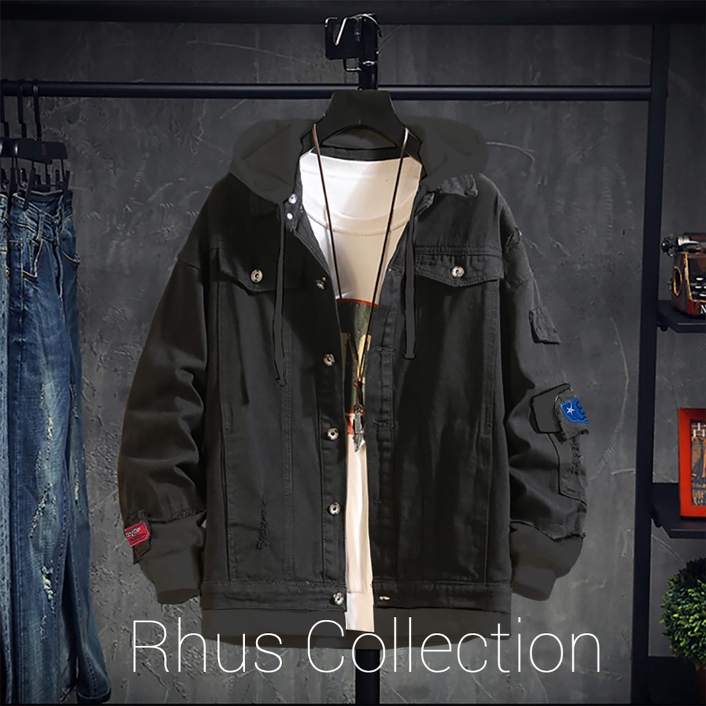 Jual Best Seller Jaket Jeans Denim Dengan Design Style Kekinian|Jaket ...