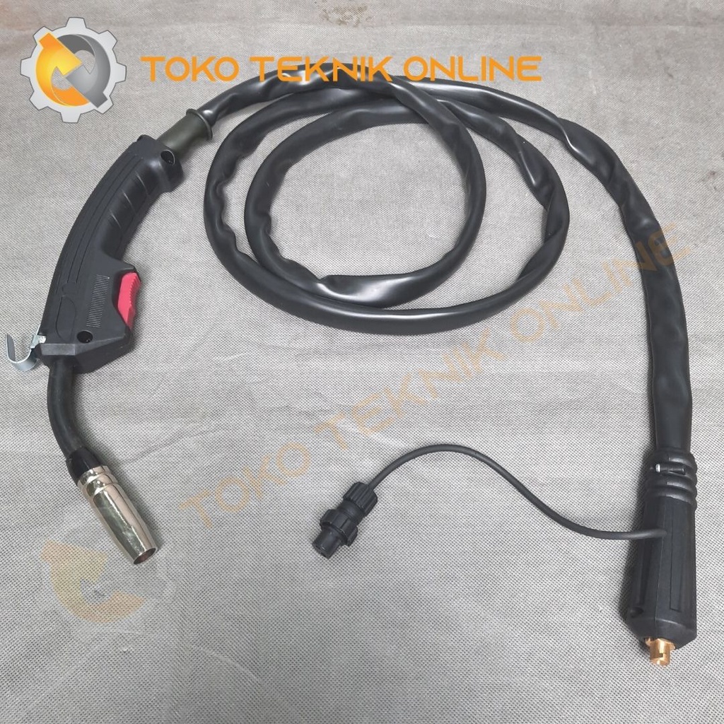 Jual MIG TORCH MB14 SET 2.5M DENGAN CONNECTOR / MIG130G TORCH ...